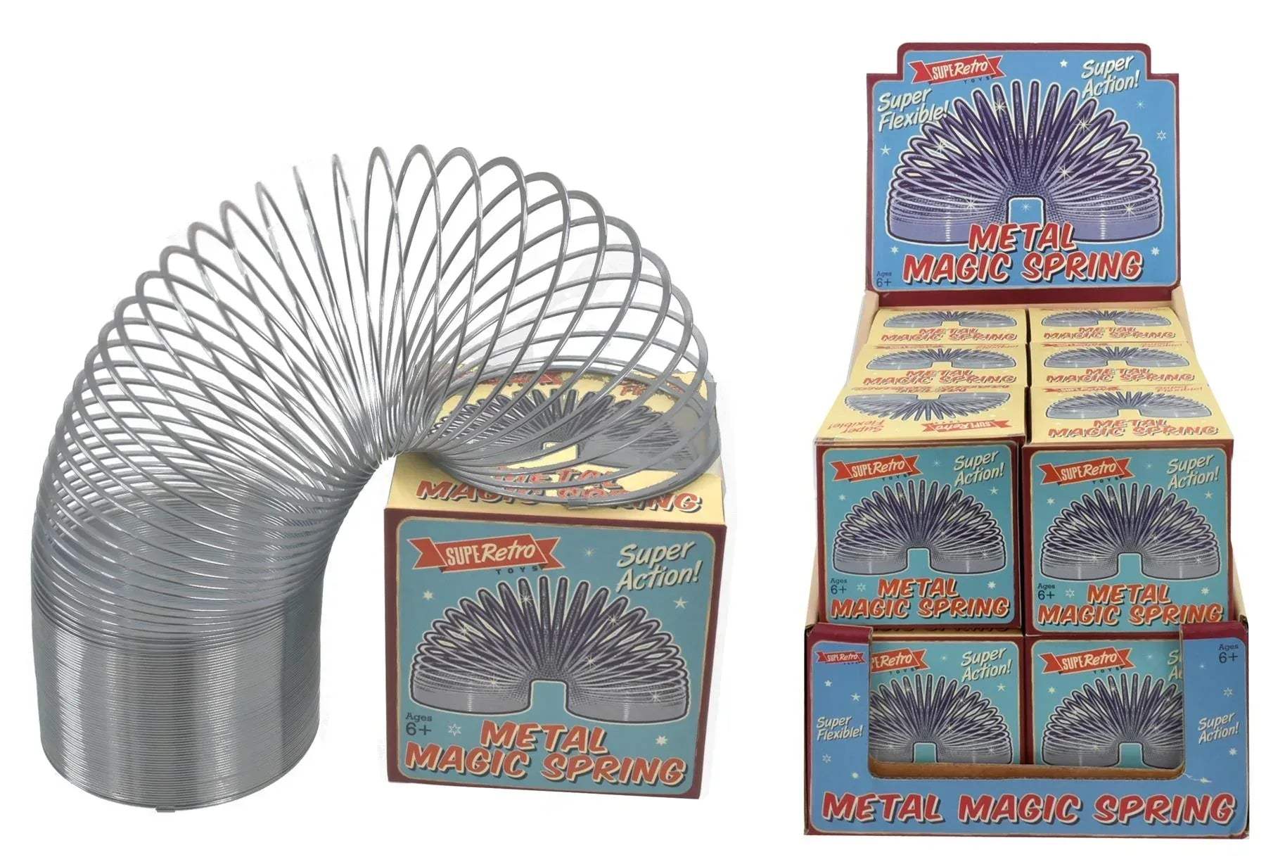 Children's Classic Metal Slinky Spring Retro Toy – Bobobiy